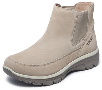 Skechers Damen Easy Going-Casual Icon Hands Free Slip-Ins Stiefelette, Dunkelnat&uuml;rlich, 37.5 EU