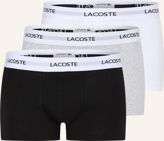 Lacoste 3er-Pack Boxershorts grau