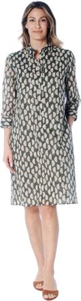 Rosso35 Rosso35, Femme, Robes, Multicolore, Taille: 46 FR Abito a fantasia geometrica
