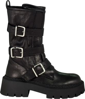 Vic Mati&eacute; Bob Biker Boot - Femme - Chaussures - Noir - Taille: 40 EU