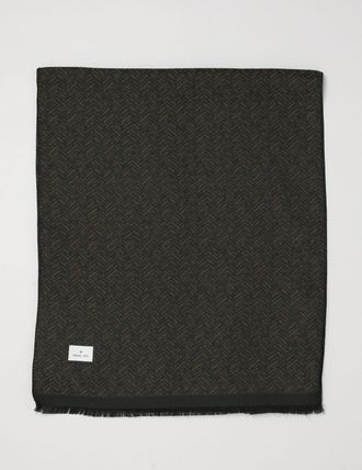 Manuel Ritz Wendbarer Schal aus Baumwollmischung mit Chevron-Muster