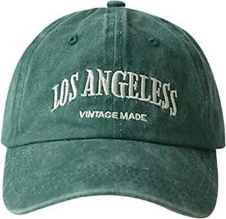 QWUVEDS Chapeaux tricotés Simple Mode Style Lavable Sport Chapeau Unisexe Casquette de baseball Femmes Hommes Camouflage Cap, vert, taille unique