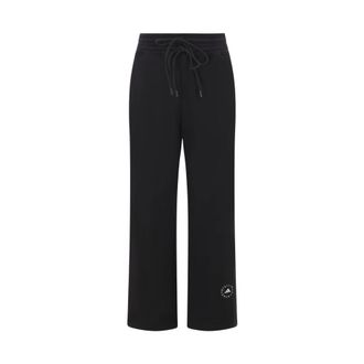 adidas by Stella McCartney Femme, Pantalons, Noir, Taille: 40 FR Jogging Straight