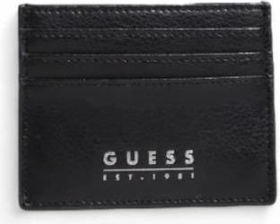 Guess Homme, Accessoires, Noir, Taille: ONE Size Mestre Card Case