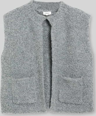 s.Oliver Red Label Regular Fit Strickweste mit Woll-Anteil