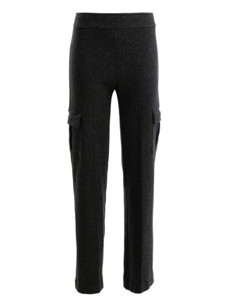 Avenue Montaigne Hose mit aufgesetzten Taschen - Grau