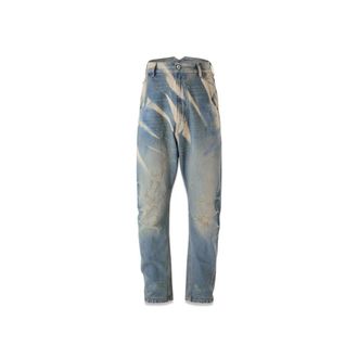 Vivienne Westwood Asymmetrische Hose mit weitem Bein und Bund - - Jeans - Damen - Blau - M