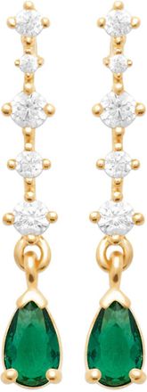 Brillaxis Boucles doreilles plaqu&eacute; or oxydes