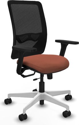 Piqueras y Crespo Zulema Schreibtischstuhl mit R&uuml;ckenlehne, mit 3D-Armlehnen, h&ouml;henverstellbare Lendenwirbelst&uuml;tze, ausgestattet mit Syncro/Traslack und Schneideschaum,