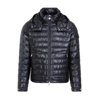 Moncler Homme, Vestes, Bleu, Taille: XL Lauros Down Jacket