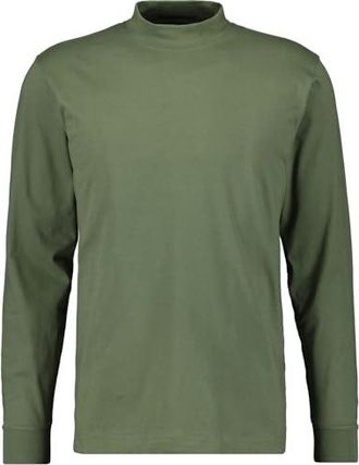 Ragman T-shirt hommes - Col montant - À manches longues, Olive 339, XXXL