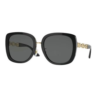 Versace Stilvolle Sonnenbrille Ve4407D in Schwarz - - Accessories - Damen - Schwarzk - 56 MM