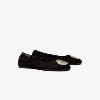 Tory Burch Damen Claire Ballerina in Schwarz
