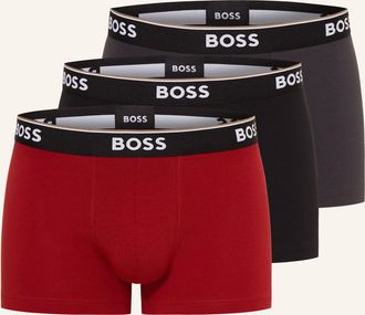 HUGO BOSS 3er-Pack Boxershorts Power blau