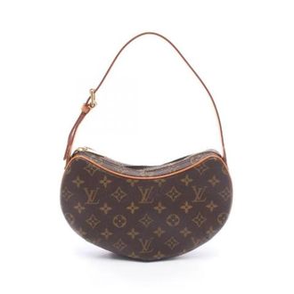 Louis Vuitton Pre-owned Pochette Croissant Monogram Schultertasche - - Pre-owned - Damen - Braun - ONE SIZE