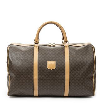 Celine Crossbody Bags - Vintage Large Travel Boston - Gr. unisize - in Braun - f&uuml;r Damen