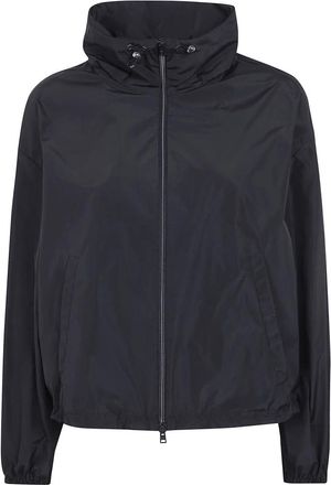 Herno Femme, Vestes, Noir, Taille: 38 FR Veste Courte Techno Taffetas