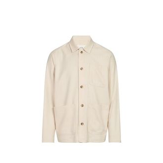 Les Deux Chemise droite en jacquard chevrons