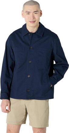 Amazon Essentials Herren Einsatzjacke Aus Stretchbaumwolle In Lockerer Passform, Marineblau, XXL
