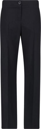 Khaite Pantalons D&eacute;contract&eacute;s - Noir