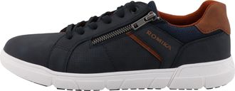 Romika Herren 74R0061003 Sneaker, Navy-Cognac, 41 EU