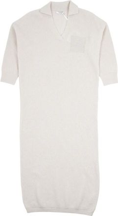 PESERICO Femme, Robes, Blanc, Taille: 38 FR Short Dress