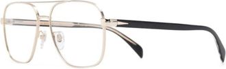 Eyewear by David Beckham Homme, Accessoires, Jaune, Taille: 57 MM Optical Frame