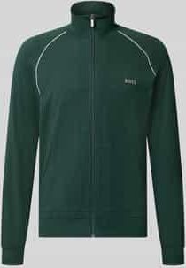 HUGO BOSS Regular Fit Sweatjacke aus Baumwoll-Mix Modell Mix&Match
