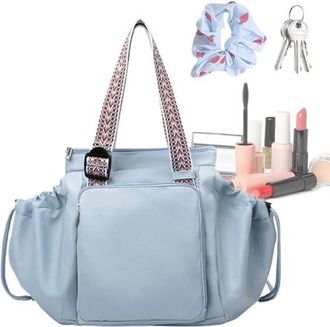 Generic Sac de voyage fourre-tout à compartiments multiples avec poignées | Sac à dos multifonction pour femme, sac à dos pour enseignants, étudiants, infirmi