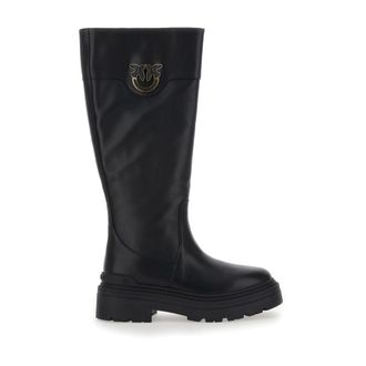 Pinko Pinko, Femme, Chaussures, Noir, Taille: 41 EU Mia 05 High Bottes
