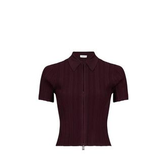 Victoria Beckham Top droit col classique