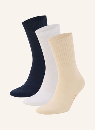 Falke 3er-Pack Laufsocken Run Rib Crew schwarz