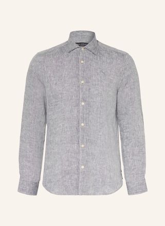 Marc O'Polo Marc Opolo Leinenhemd Slim Fit blau