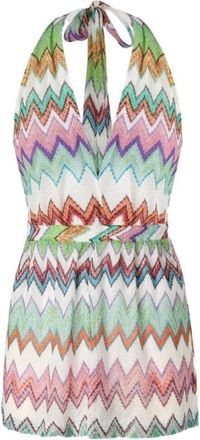 Missoni Femme, Combinaisons et Ensembles, Multicolore, Taille: 38 FR Combinaison Pantalon Dos Nu