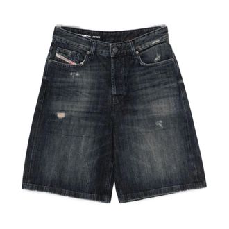 Diesel Femme, Shorts, Noir, Taille: W29 Denim Shorts