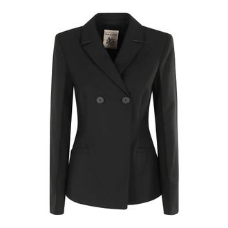 Semicouture Elegantes Minerva Kleid - - Jackets - Damen - Schwarzk - M