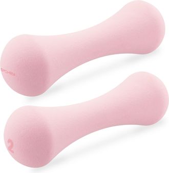 Spokey Spokey BONE Kurzhantel-Set 2-teilig mit Neopren ummantelt | verschiedene Gewichtsabstufungen von 0,5 kg, 1 kg, 2 kg | Fitnesshanteln mit einem Kern au