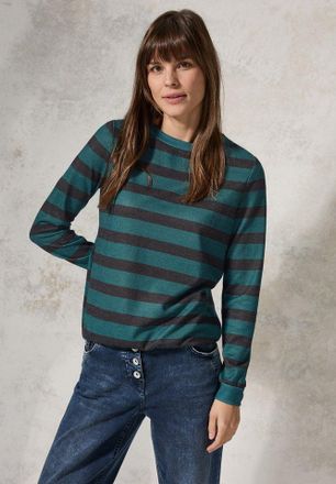 Cecil Langarmshirt mit U-Boot-Ausschnitt