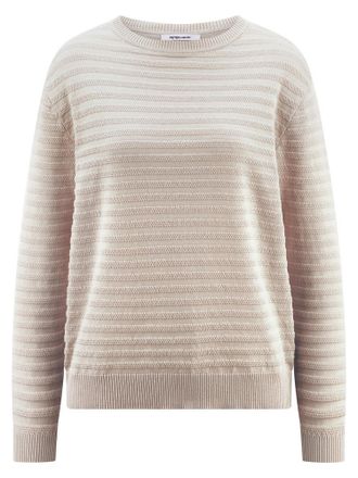 Peter Hahn Rundhals-Pullover aus 100% SUPIMA-&shy;Baumwolle Peter Hahn beige