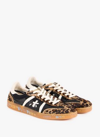 Premiata Baskets Bonnied perfor&eacute;es et l&eacute;opard