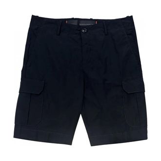 Roberto Ricci Design Cargo Bermuda Shorts Navy Blue - - Shorts - Herren - Blau - L
