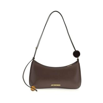 Jacquemus Femme, Sacs, Brun, Taille: ONE Size Le Bisou Perle Shoulder Bag