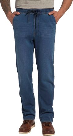JP1880 Herren, Große Größen, Jeans, FLEXNAMIC, Straight Fit, Schlupfbund