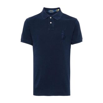 Polo Ralph Lauren Blaues T-Shirt - - Tops - Herren - Blau - 2XL