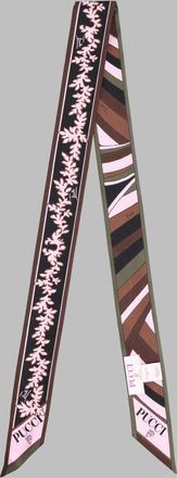 Emilio Pucci Silk Bandeau Scarf - Multicolor