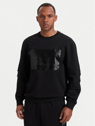 Emporio Armani Sweatshirt 7M002108 AF27201 UC001 Schwarz Relaxed Fit