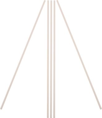 IFUNDOM ABOOFAN 5 St&uuml;ck Brennzubeh&ouml;r F&uuml;r T&ouml;pferwaren Aus Aluminiumoxid Feuerfeste Hochtemperaturst&auml;be Keramik Und Schmuckanh&auml;nger Aufh&auml;ngestangen F&uuml;r Selbstge