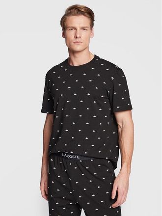 Lacoste Pyjama 4H3304 Schwarz Regular Fit
