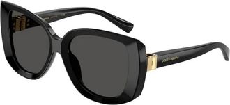 Dolce & Gabbana Femme, Accessoires, Noir, Taille: 56 MM Dg4495 Lunettes de soleil