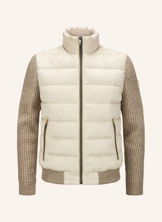 Milestone Blouson Msdean Im Materialmix beige
